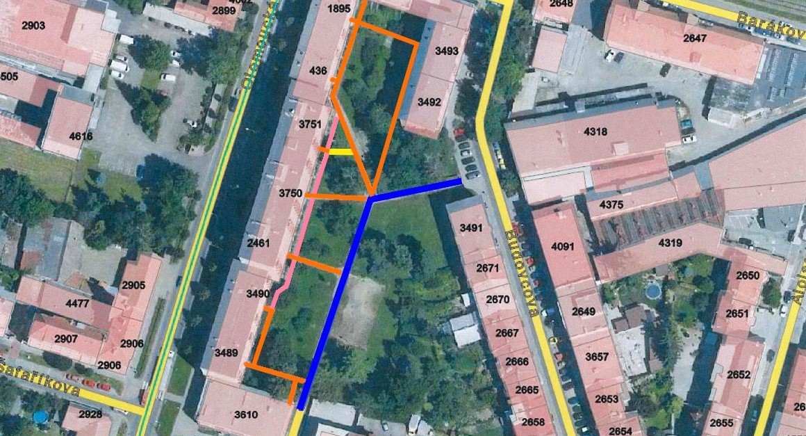 Aktuality - Oprava chodníku vnitrobloku Olomoucká 36-48 a Budovcova | Prostějov